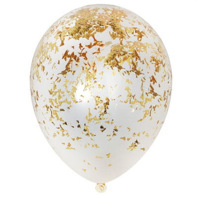 George Home Gold Glitter Balloons - ASDA Groceries
