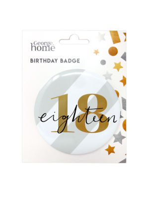 George Home Badge 18 - ASDA Groceries