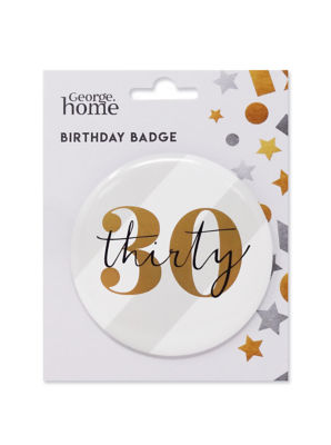 George Home Badge 30 - ASDA Groceries