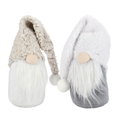 George Home Grey Fur Gonk Baubles - 9 Pack - ASDA Groceries