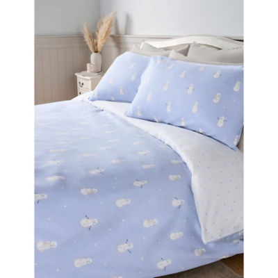 Stacey Solomon Snowman Cotton Reversible Duvet Set Single - ASDA Groceries