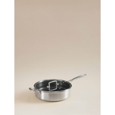 Hybrid Stainless Steel Sauté Pan 28cm - ASDA Groceries