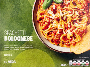 ASDA Spaghetti Bolognese 400g - ASDA Groceries