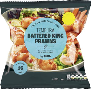 ASDA Tempura Battered King Prawns 180g - ASDA Groceries