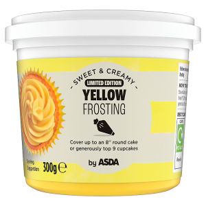 ASDA Limited Edition Yellow Frosting 300g - ASDA Groceries