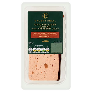 Exceptional by ASDA Chicken Liver Parfait with Raspberry Jelly 150g ...