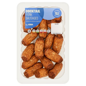 ASDA Cocktail Pork Sausages 160g - ASDA Groceries