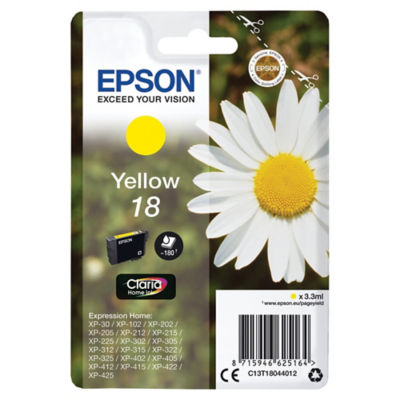 Epson T1804 Yellow Ink Cartridge - ASDA Groceries