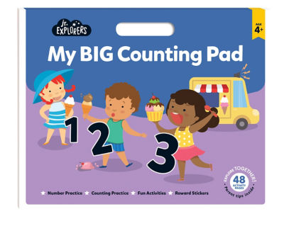Hinkler Junior Explorers Big Landscape Pads: My Big Counting Pad - ASDA ...