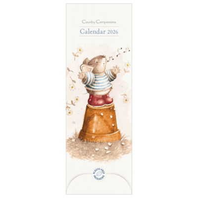Country Companions Slim Calendar 2026 - ASDA Groceries