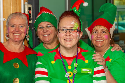 Smiles all round as Asda elves raise money and awareness for Alzheimer ...